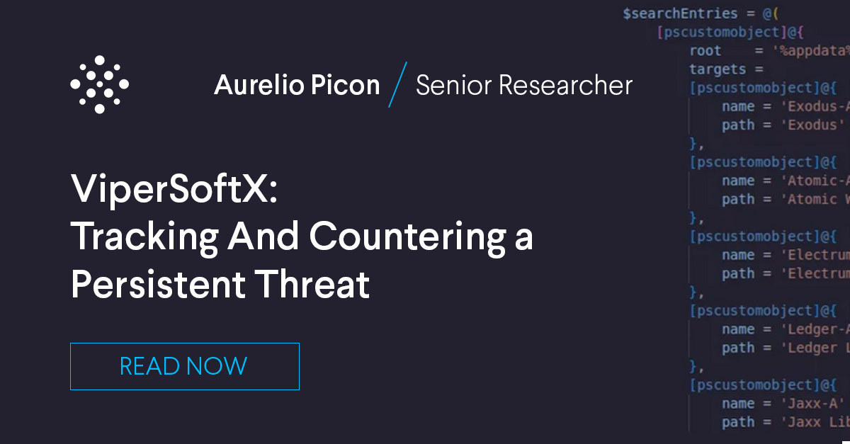ViperSoftX: Tracking And Countering a Persistent Threat - CUJO AI